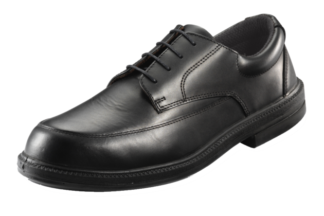 Workwear :: Footwear :: Black Apron Front Shoe - CTS Grangemouth, Scotland