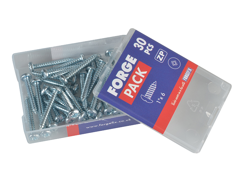 Fixings & Hardware :: Screws :: Self-Tapping Screws :: ForgeFix - Self-Tapping Screw Pozi ...