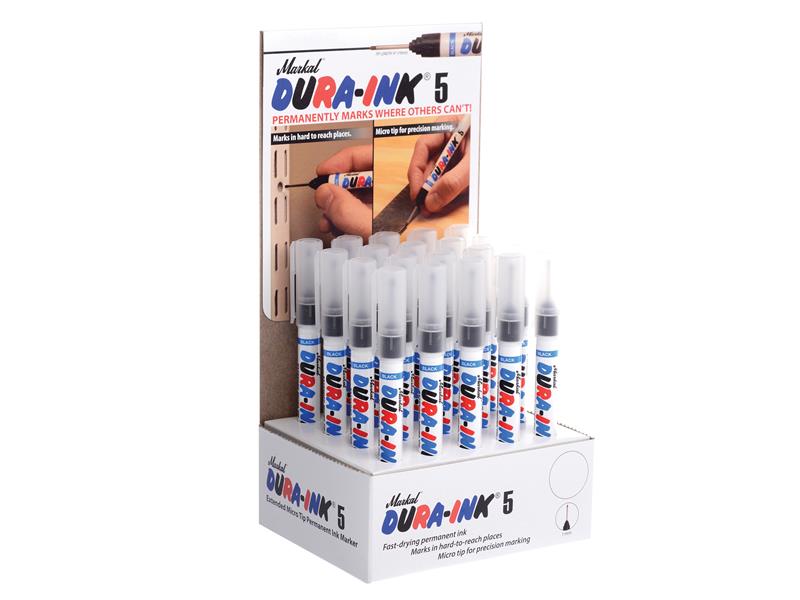 Hand Tools :: Marking Tools :: Markers :: Markal - DURA-INK® 5 Black 20 ...